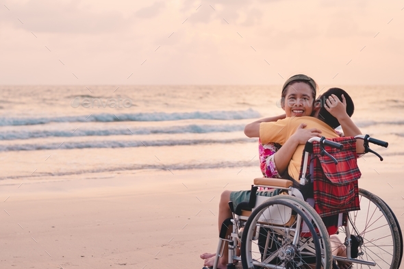 Confident woman in her role, Is a mother of disabled son make her is a ...