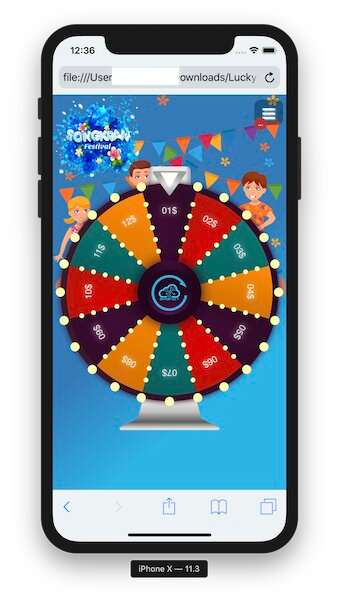 Lucky Wheel 12 - HTML5 Game by gafami | CodeCanyon