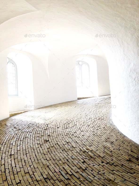 The Round Tower in Copenhagen Denmark The Rundetaarn or Rundetårn ...
