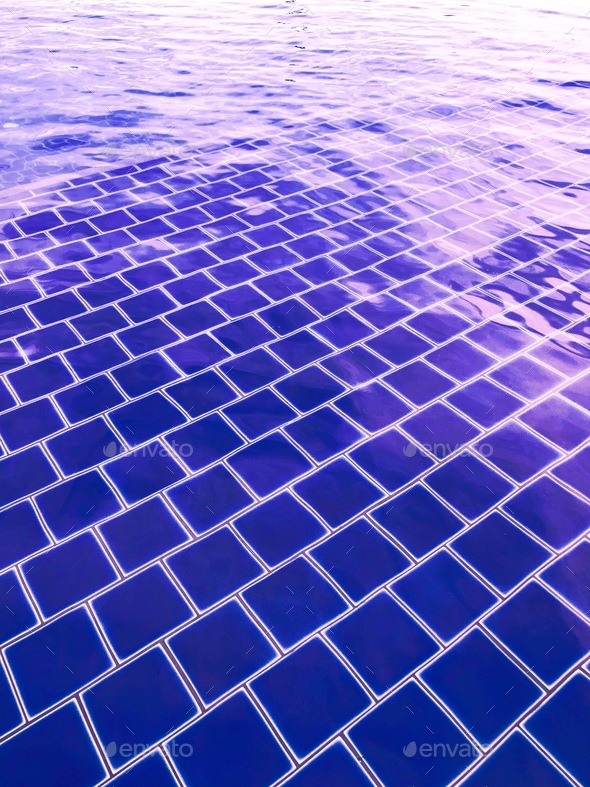 Purple swimming pool floor Stock Photo by wanaktek | PhotoDune