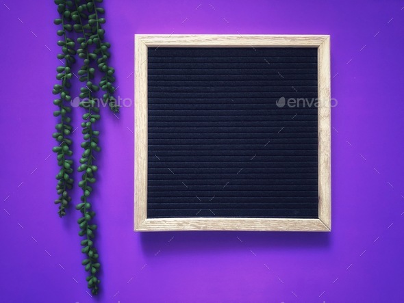 Blank black message board Stock Photo by wanaktek | PhotoDune