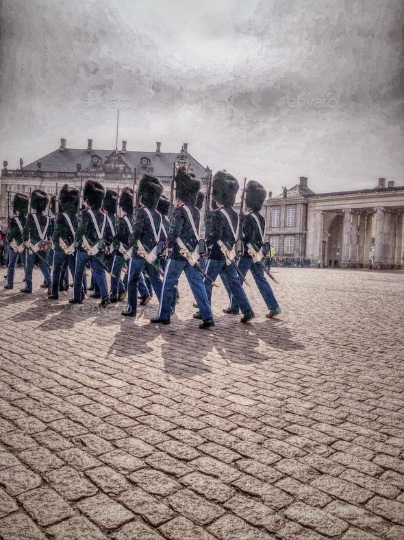The Danish Royal Guards Stock Photo by wanaktek | PhotoDune