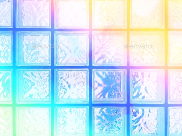 Colorful glass wall Stock Photo by wanaktek | PhotoDune