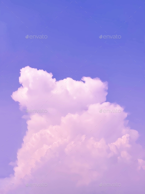 Purple sky and violet cloud Stock Photo by wanaktek | PhotoDune