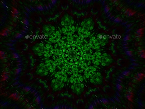 Radiant green abstract art Stock Photo by wanaktek | PhotoDune