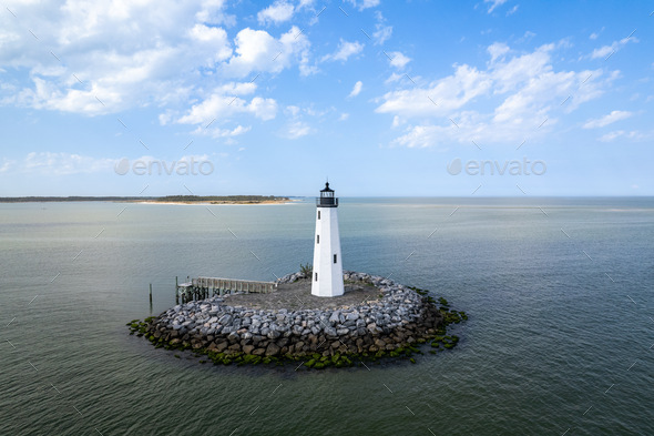New Point Comfort Lighthouse: one of the oldest lighthouses in the USA ...