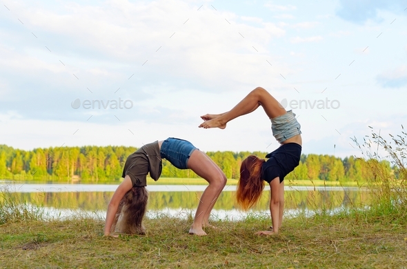 Outdoor gymnastics Stock Photo by klavdiyav | PhotoDune