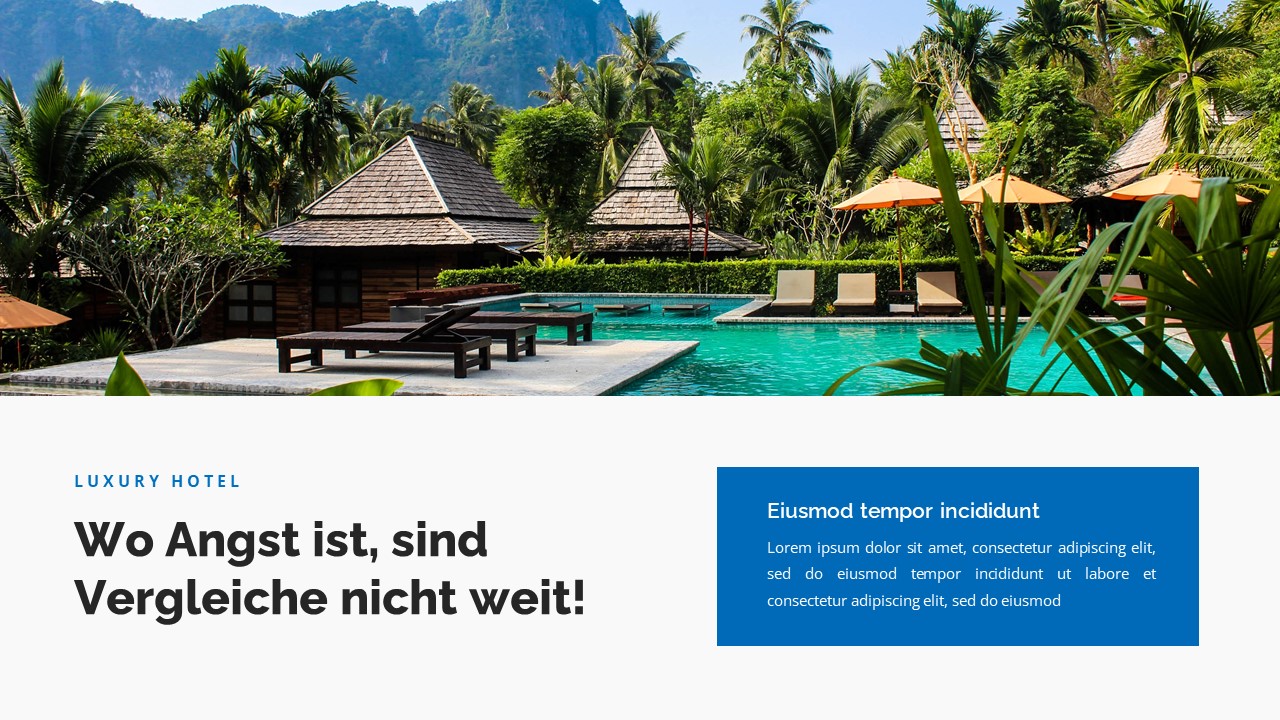 Hotel and Resort Powerpoint Template, Presentation Templates | GraphicRiver