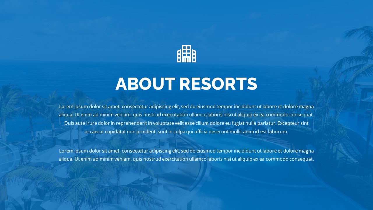 Hotel and Resort Powerpoint Template, Presentation Templates | GraphicRiver