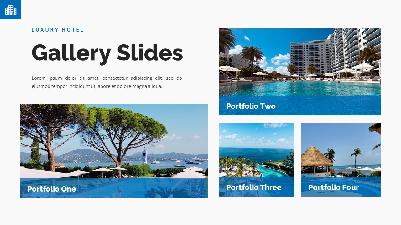 Hotel and Resort Powerpoint Template, Presentation Templates | GraphicRiver