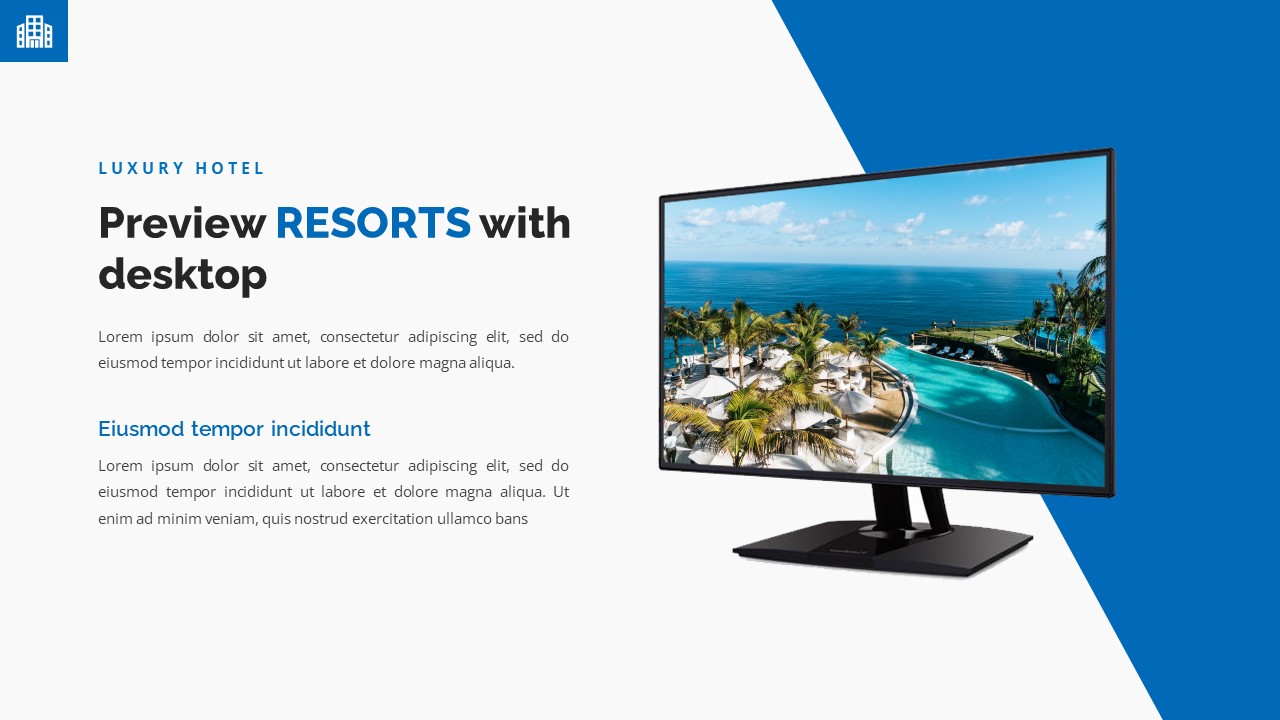 Hotel and Resort Powerpoint Template, Presentation Templates | GraphicRiver