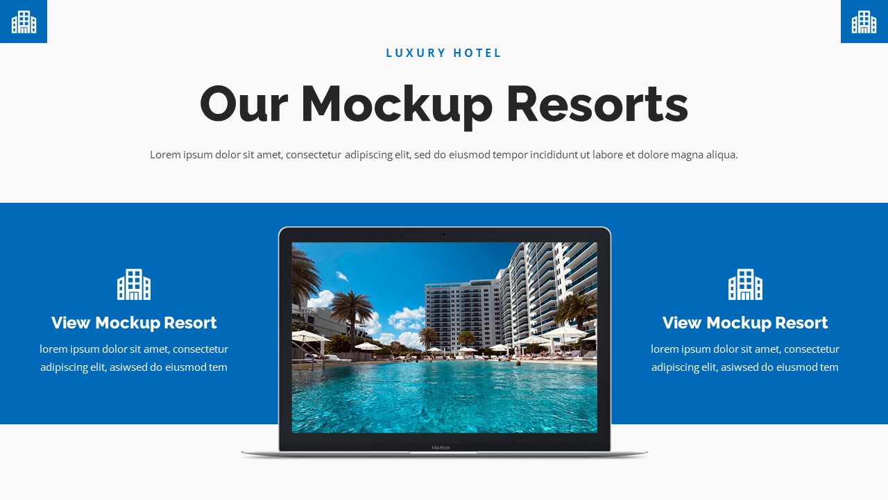 Hotel and Resort Powerpoint Template, Presentation Templates | GraphicRiver