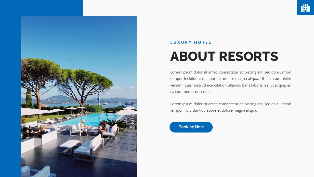 Hotel and Resort Powerpoint Template, Presentation Templates | GraphicRiver
