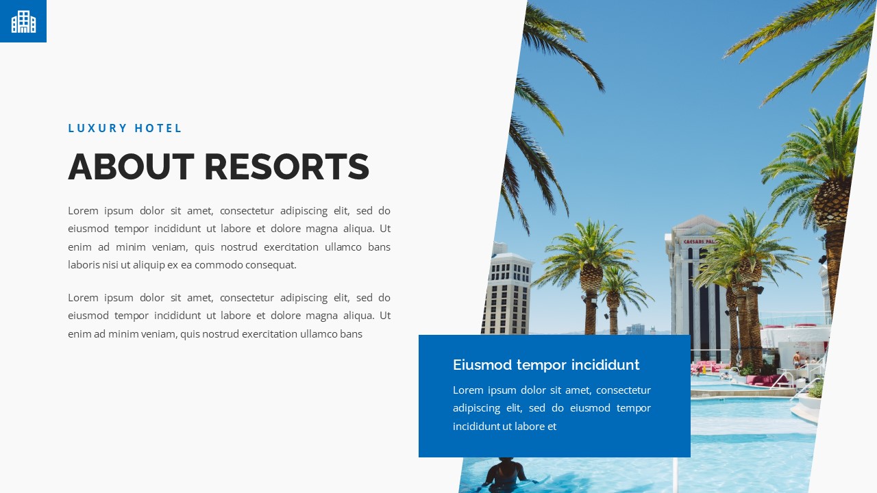 Hotel and Resort Powerpoint Template, Presentation Templates | GraphicRiver