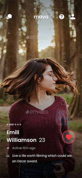 Modern Dating App UI Kit | Swipe & Chat App UI Kit | Find A Date App UI ...