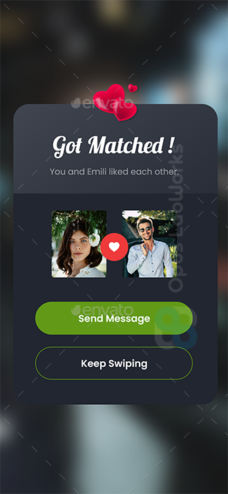 Modern Dating App UI Kit | Swipe & Chat App UI Kit | Find A Date App UI ...
