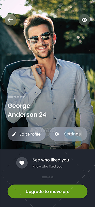Modern Dating App UI Kit | Swipe & Chat App UI Kit | Find A Date App UI ...