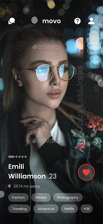 Modern Dating App UI Kit | Swipe & Chat App UI Kit | Find A Date App UI ...