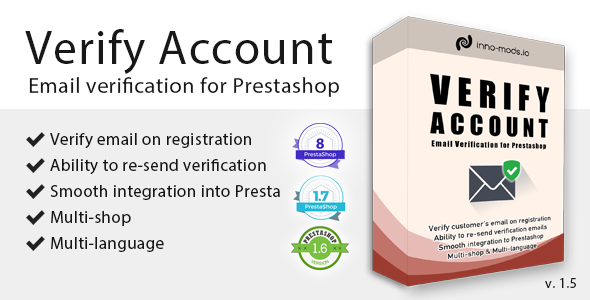 Verify Account for Prestashop - Net1s.com