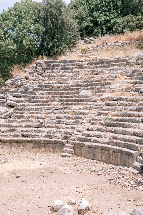 ruined construction amphitheater building architecture. explore the ...