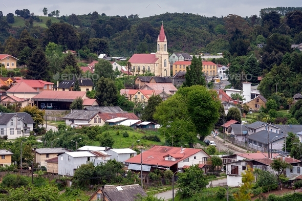 Puerto Octay - Chile - South America Stock Photo by SteveAllenPhoto999