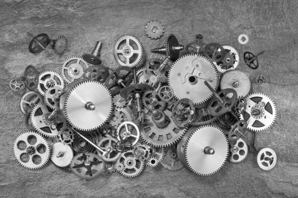 Clockwork - Cogs and Gears Stock Photo by SteveAllenPhoto999 | PhotoDune