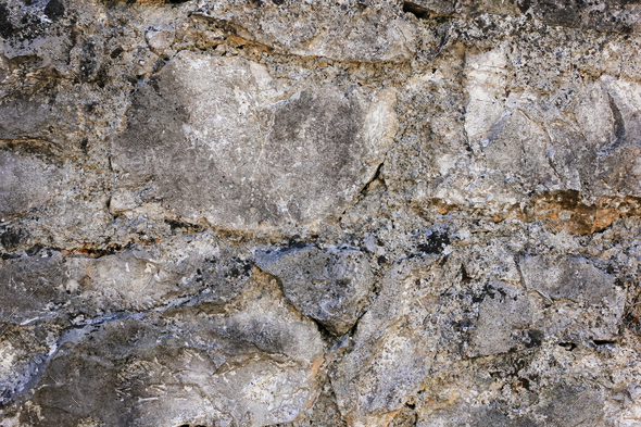 Natural rock and stone texture for background. Old wall structure ...