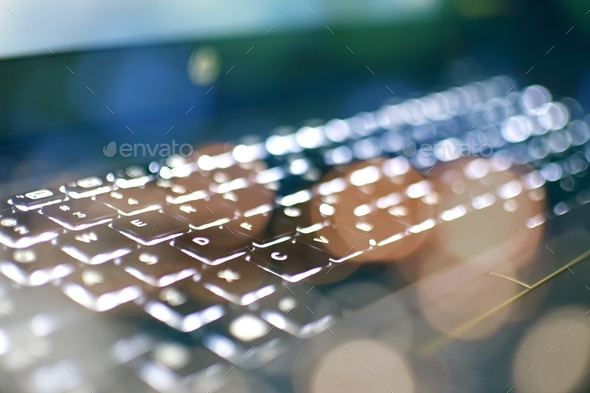 Computer Keyboard with lights and visual effects - concept information ...