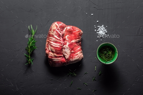 Steak - a slice of meat from the fleshy part of a beef carcass. The ...