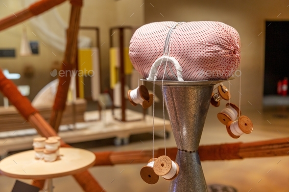 Traditional embroidery talli, UAE heritage handycraft Stock Photo by ...