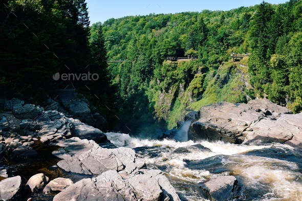 Water streaming down the mountain rocks Stock Photo by JulieAlexK ...