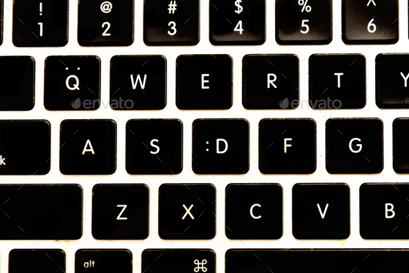 Qwerty keyboard smile emoji humor funny icon Stock Photo by RLTheis
