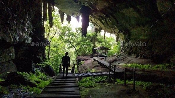 Niah cave at Niah National Park, Sarawak Stock Photo by weewendy ...