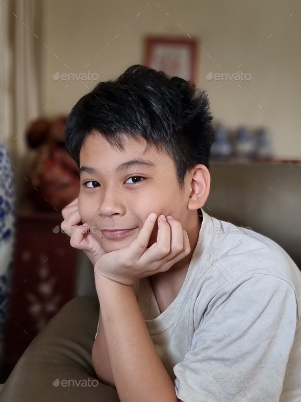 Portrait of an Asian gen z Stock Photo by weewendy | PhotoDune