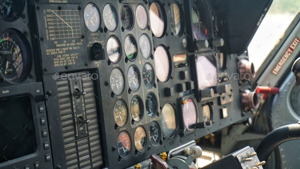 Helicopter control panels Stock Photo by FoToArtist_1 | PhotoDune