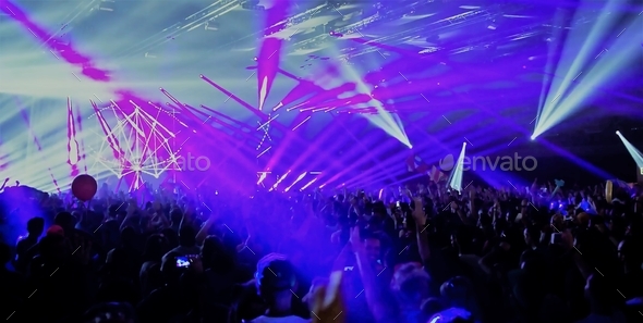 Laser lights in concert Stock Photo by FoToArtist_1 | PhotoDune