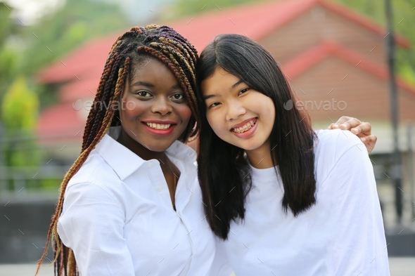 Friendship and diverse people of color from around the world. Stock ...