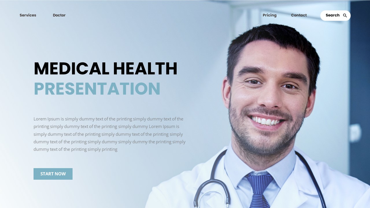 Medical Health Powerpoint Template by Hera_Studio | GraphicRiver
