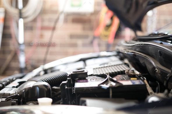 Top of engine bay Stock Photo by Lightitup_now | PhotoDune