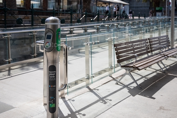 Opal ticket reader on wharf Stock Photo by Lightitup_now | PhotoDune
