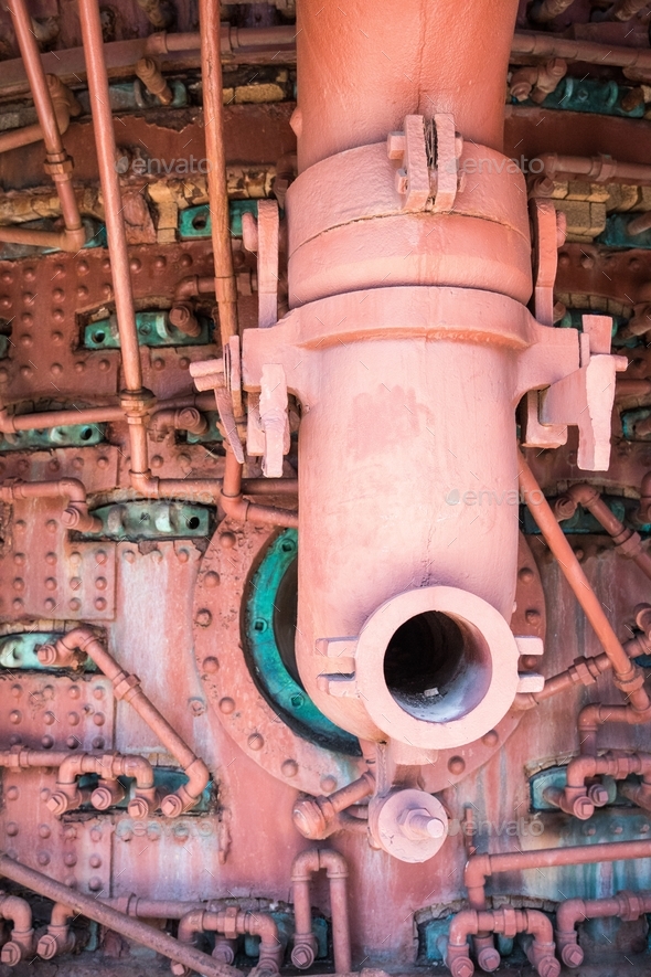 Historic steel works Stock Photo by Lightitup_now | PhotoDune