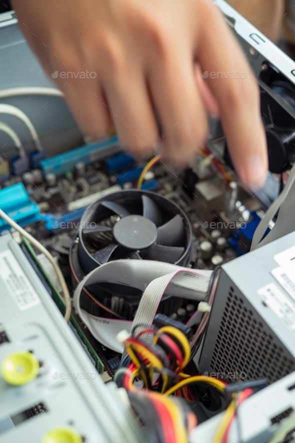 cpu computer maintenance, servicing Stock Photo by ellinnur | PhotoDune