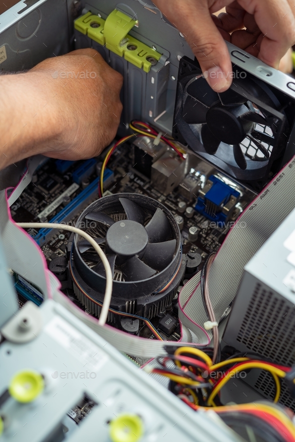 cpu computer maintenance Stock Photo by ellinnur | PhotoDune