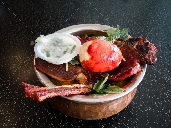 lamb clay pot biryani rice Stock Photo by ellinnur | PhotoDune