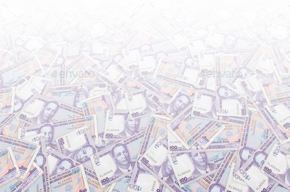 Manuel A Roxas on 100 piso Philippines money bill close up pattern ...