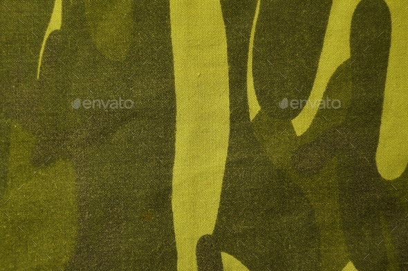 Army green woodland camouflage fabric texture background Stock Photo by ...