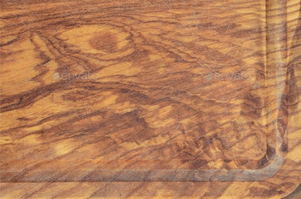 Detailed texture of the wooden cutting board with a lot of scars from ...