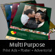 Multipurpose Informational Ad, Print Templates | GraphicRiver