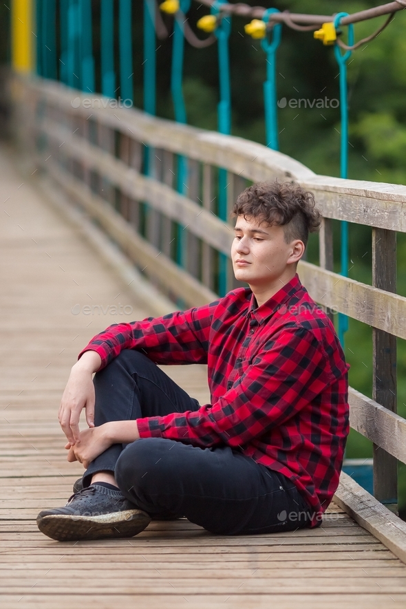portrait of young teenager. Gen Z Stock Photo by aliliya | PhotoDune
