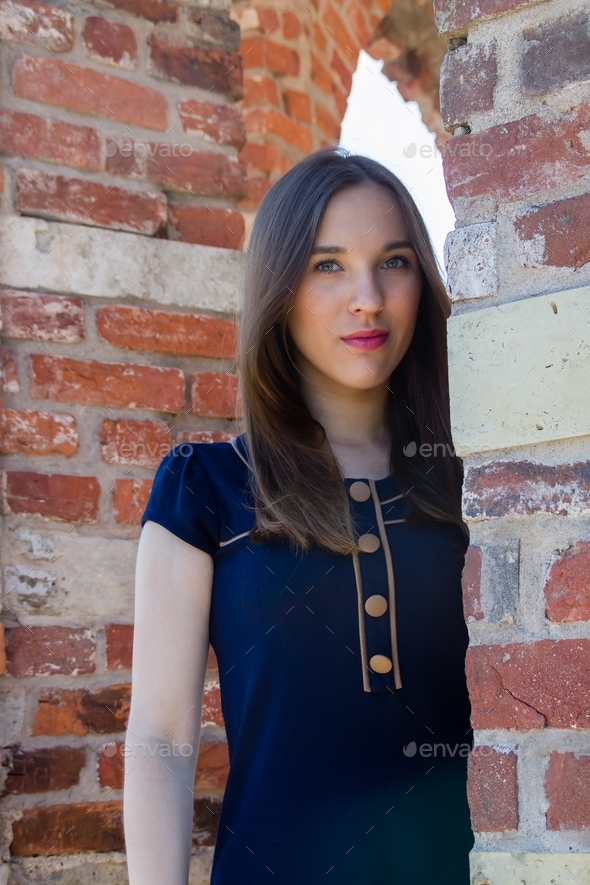 photo session of a beautiful girl. Gen Z Stock Photo by aliliya | PhotoDune